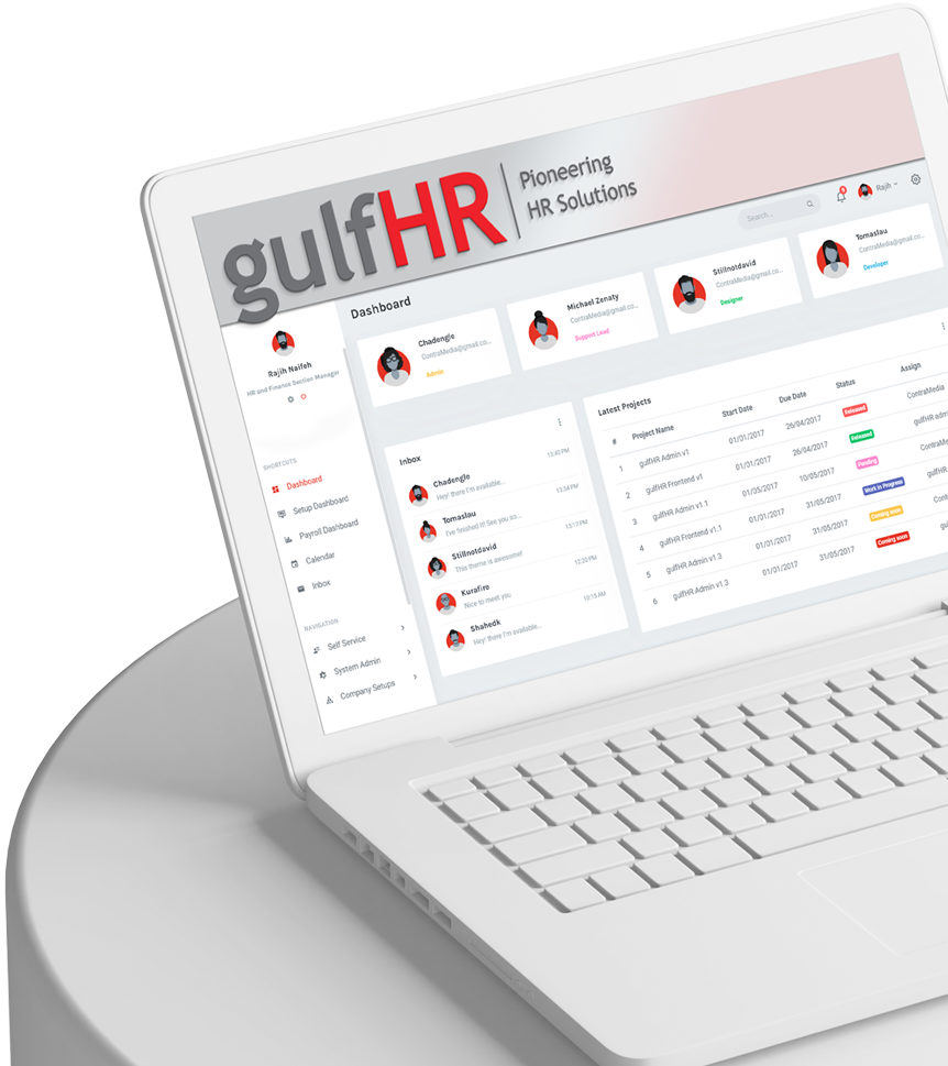 gulfHR | Powerful HR and payroll management system